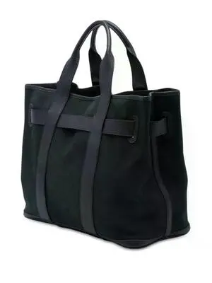 Hermès 2007 Toile And Negonda Ceinture Mm Tote Bag