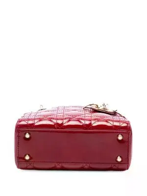 Dior 2013 Mini Patent Cannage Lady Satchel