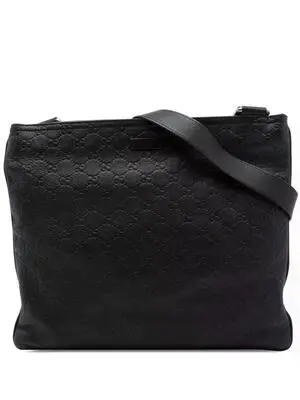 Gucci 2016-2026 Guccissima Crossbody Bag - Black