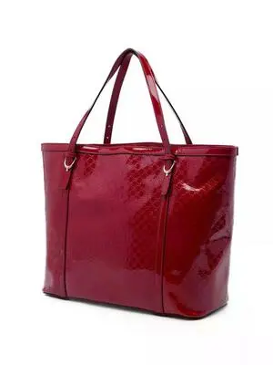 Gucci 2016-2026 Microguccissima Patent Nice Tote Bag