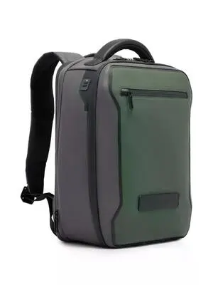 PIQUADRO Logo-patch Expandable Backpack
