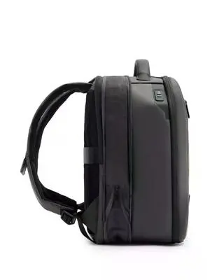PIQUADRO Logo-patch Expandable Backpack