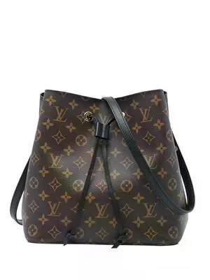 LOUIS VUITTON 2018 Monogram Neonoe Mm Bucket Bag