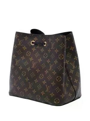 LOUIS VUITTON 2018 Monogram Neonoe Mm Bucket Bag