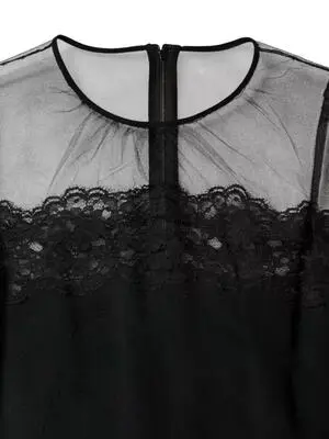 Dolce & Gabbana Lace-trim Midi Dress