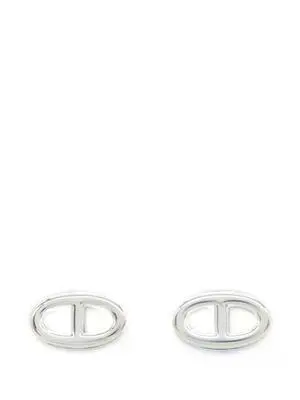Hermès 2020s Chaîne D'ancre Earrings - Silver