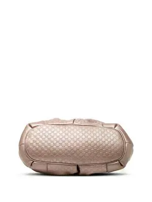 Gucci 2000-2015 Metallic Microguccissima Sukey Satchel