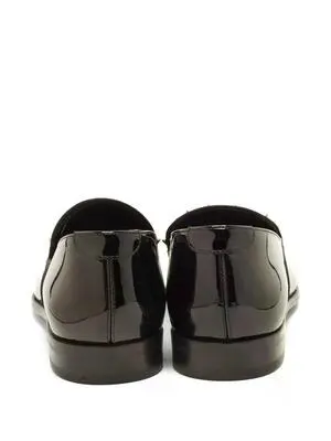 Dolce & Gabbana Studded Patent Leather Loafers