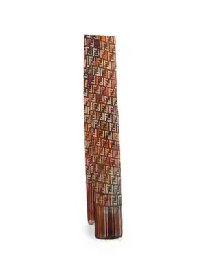 Fendi Zucca Print Chiffon Scarf - Brown