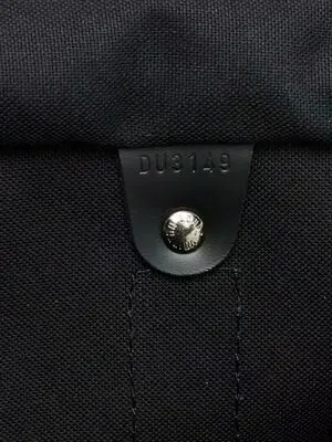 LOUIS VUITTON 2019 Keepall Bandoulière Monogram-eclipse Duffel Bag - Black