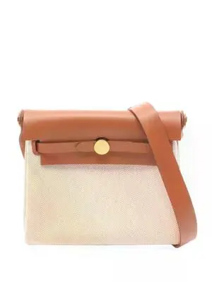 Hermès 2025 Airbag Zip Mini Shoulder Bag Neutrals