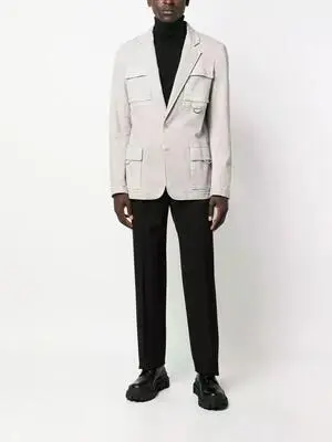 Moschino Military-style Cotton Safari Jacket