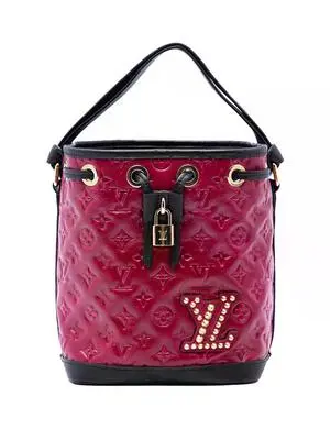 LOUIS VUITTON 2009 Monogram Limited Edition Autumn Winter Double Jeu Neo Neo Mm Bucket Bag - Red