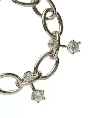 PANCONESI Diamanti Hook-fastening Bracelet - Silver