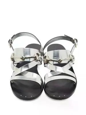 Gucci Horsebit Strappy Sandals