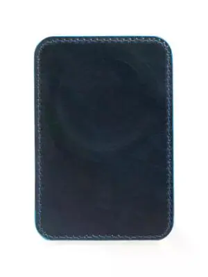 PIQUADRO Logo-print Leather Cardholder