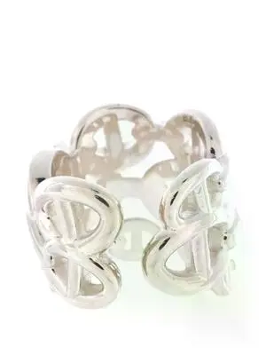 Hermès Chaine D'ancre Enchainee Sterling Gm Ring