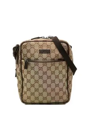 Gucci 2000-2015 Gg Canvas Crossbody Bag