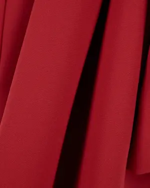 Armani Exchange Regular Fit Dress Medium Weight Fabric - Red