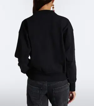 MARANT ETOILE Moby Sequined Cotton-blend Sweatshirt