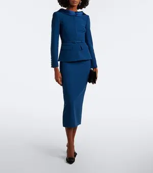 Roland Mouret Crepe Pencil Skirt