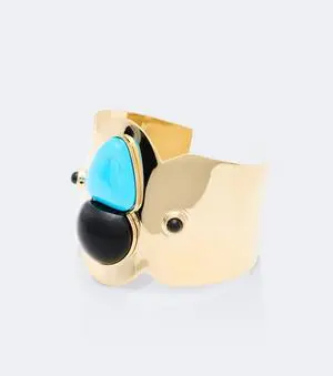 La DoubleJ Crystal-embellished Cuff