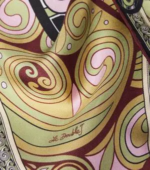 La DoubleJ Kells Silk Scarf