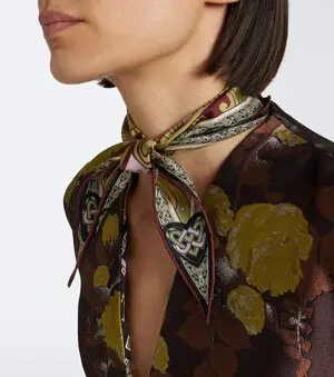 La DoubleJ Kells Silk Scarf