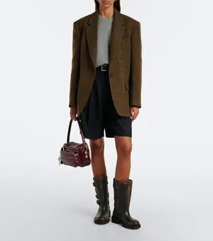 GOLDEN GOOSE Kurt Leather Biker Boots