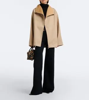 DEMELLIER Stockholm Small Calf Hair Top-handle Bag