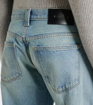 Khaite Karo Faded Barrel-leg Jeans
