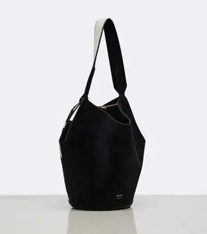 Khaite Lotus Mini Calf Hair And Suede Tote Bag - Multicoloured