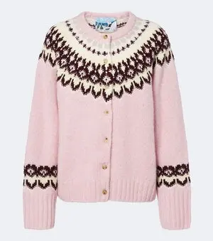 Arch4 Loze Fair Isle Cashmere Cardigan - Multicoloured