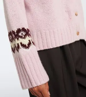 Arch4 Loze Fair Isle Cashmere Cardigan