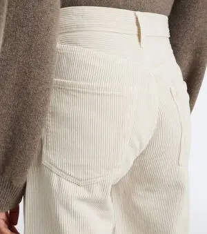 AGOLDE Ren Cotton Corduroly Wide-leg Pants