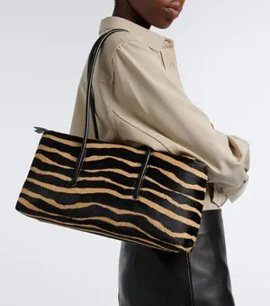 DEMELLIER Stockholm Small Calf Hair Shoulder Bag