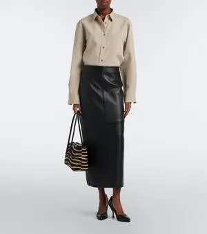 DEMELLIER Stockholm Small Calf Hair Shoulder Bag