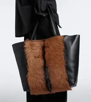 TOTEME Roam Large Leather Tote Bag