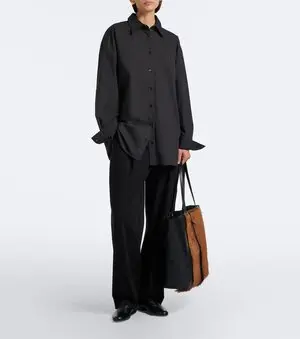 TOTEME Roam Large Leather Tote Bag