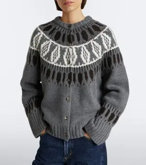 Arch4 Fair Isle Cashmere Cardigan