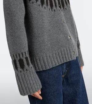 Arch4 Fair Isle Cashmere Cardigan