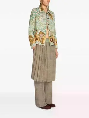 Dries Van Noten Embroidered Floral Blazer
