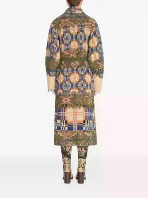 Dries Van Noten Patchwork Wool Cardigan