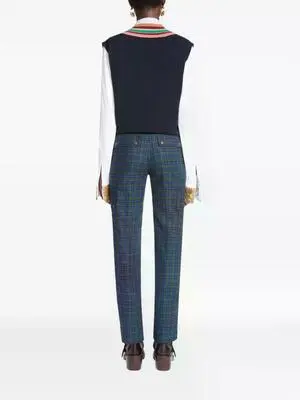 Dries Van Noten Slim-leg Cotton Flannel Pants