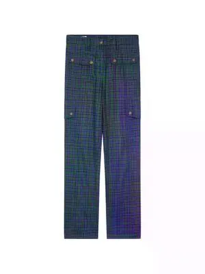 Dries Van Noten Slim-leg Cotton Flannel Pants