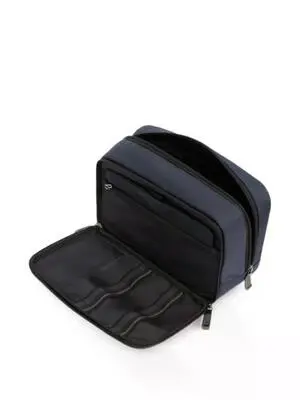 PIQUADRO Logo-plaque Wash Bag