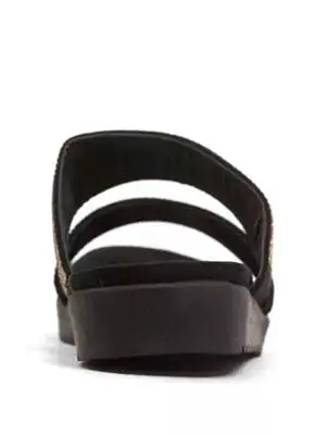 PÉCHÉ ORIGINEL Rhinestone-embellished Double-strap Sandals
