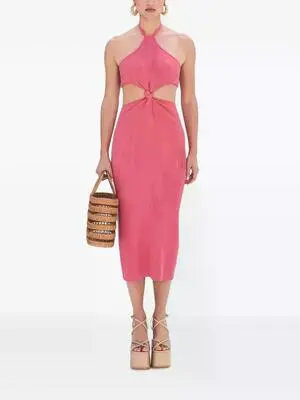 Cult Gaia Cameron Cut-out Knit Midi Dress