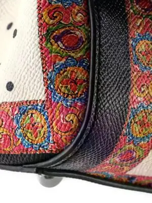 Dolce & Gabbana Miss Sicily Bag Printed Leather Medium Satchel