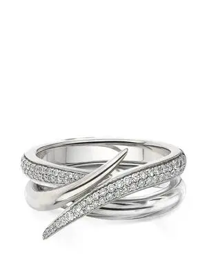 SHAUN LEANE Interlocking Diamond Ring Set